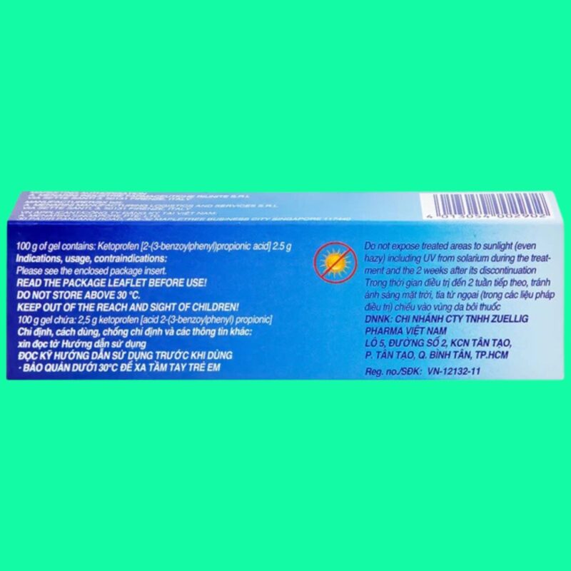 Thuốc Fastum gel là thuốc gì? giá bao nhiêu? mua ở đâu? có tác dụng gì?