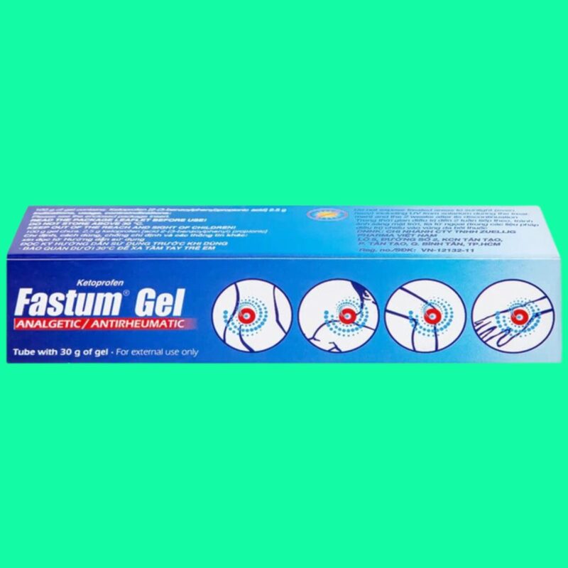 Thuốc Fastum gel là thuốc gì? giá bao nhiêu? mua ở đâu? có tác dụng gì?