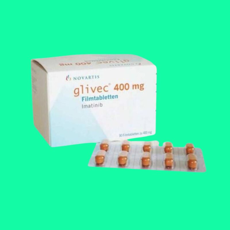 Thuốc Glivec 400mg: Công dụng, liều dùng, lưu ý tác dụng phụ, giá bán