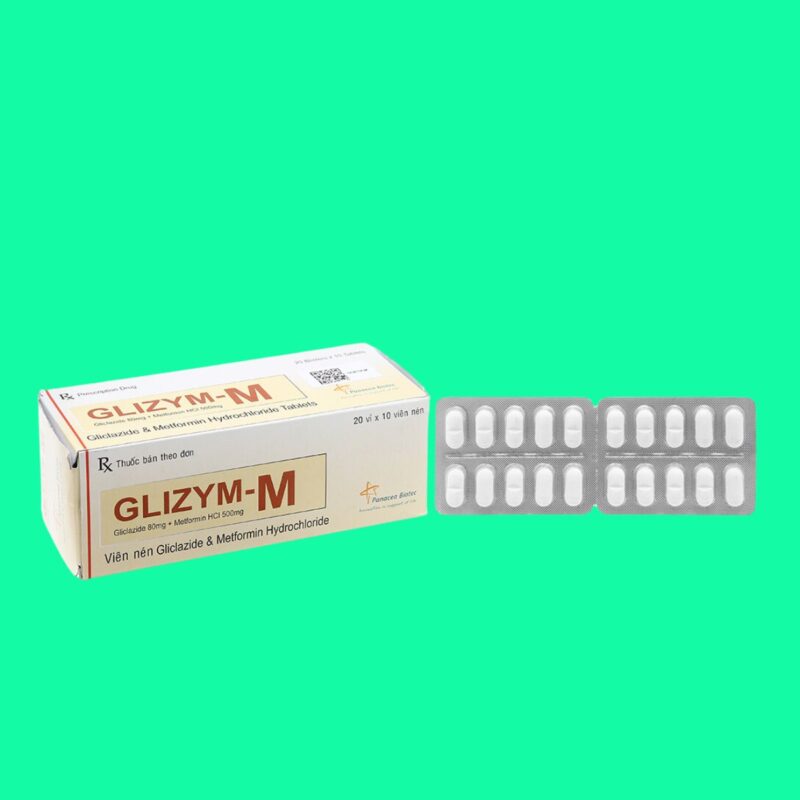 Thuốc Glizym-M : Công dụng, liều dùng, lưu ý tác dụng phụ, giá bán