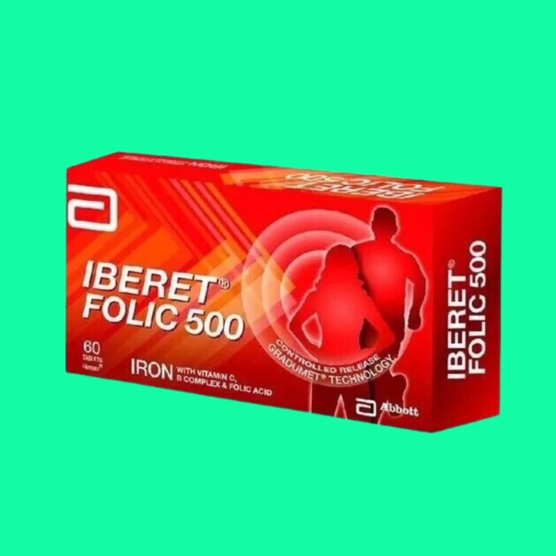 Thuốc Iberet Folic 500 là thuốc gì? giá bao nhiêu? mua ở đâu?