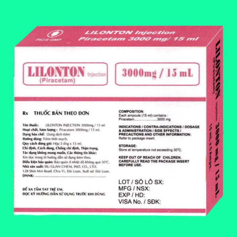 Thuốc Lilonton: Công dụng, liều dùng, lưu ý tác dụng phụ, giá bán
