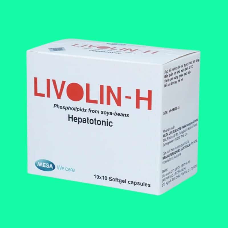 Thuốc Livolin-H là thuốc gì? giá bao nhiêu? mua ở đâu? có tác dụng gì?