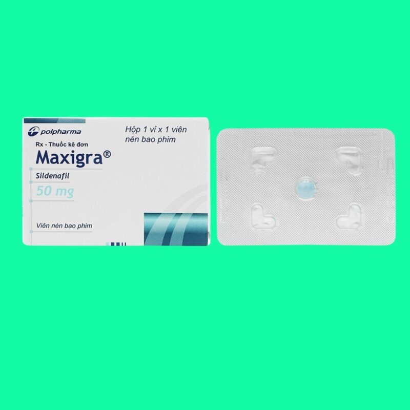 Thuốc Maxigra: Công dụng, liều dùng, lưu ý tác dụng phụ, giá bán