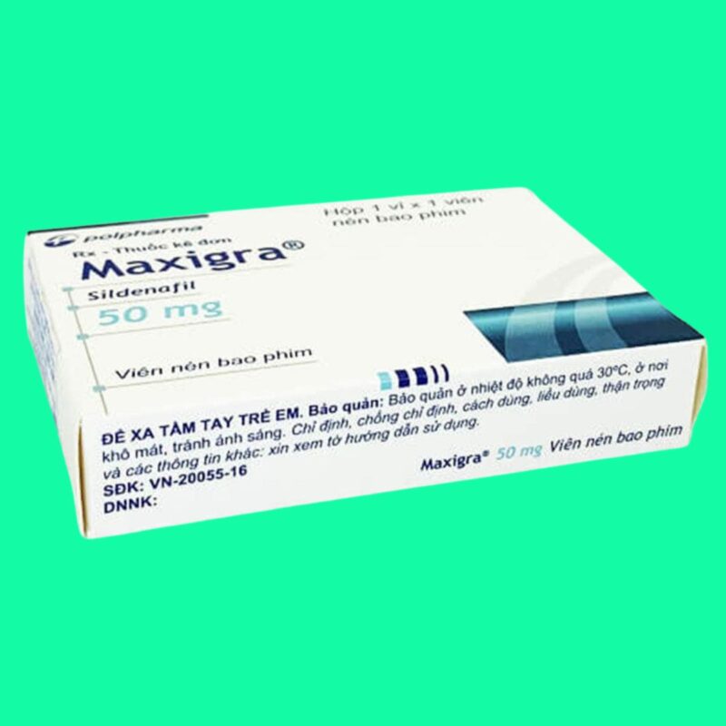 Thuốc Maxigra: Công dụng, liều dùng, lưu ý tác dụng phụ, giá bán