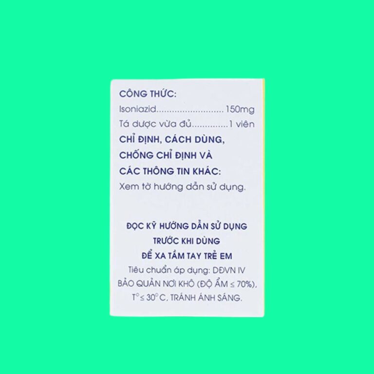 Thuốc Meko INH 150mg là thuốc gì? giá bao nhiêu? mua ở đâu?