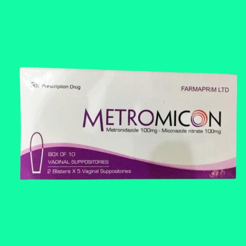 Thuốc Metromicon: Công dụng, liều dùng, lưu ý tác dụng phụ, giá bán