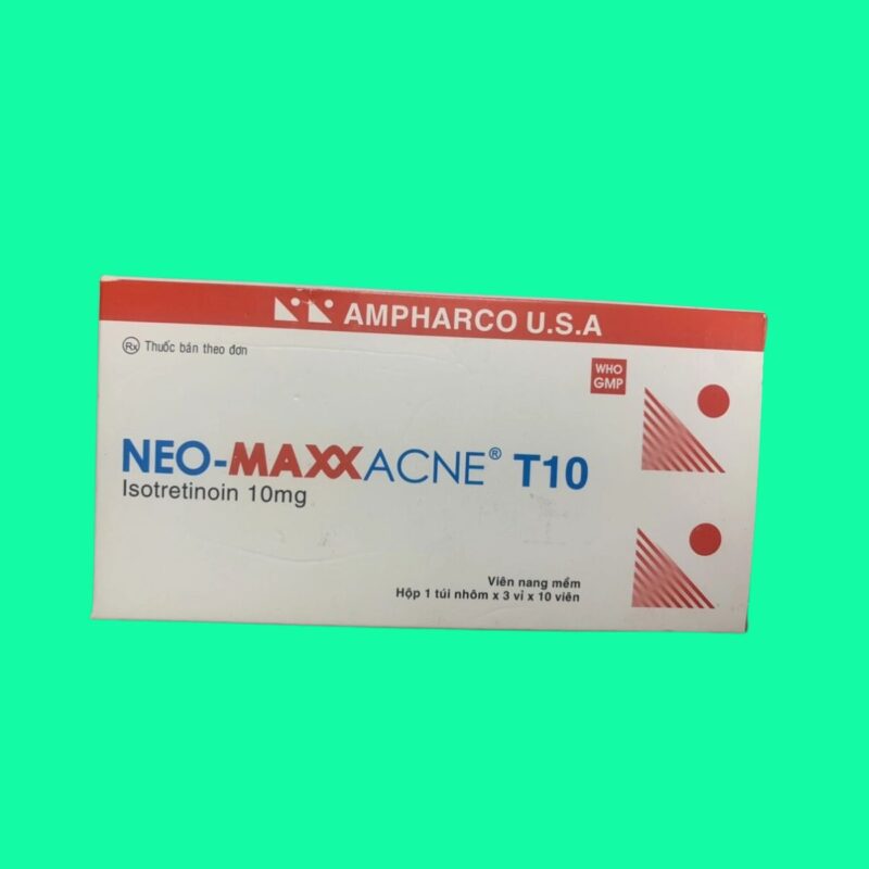 Thuốc Neo-Maxx Acne T10 là thuốc gì? giá bao nhiêu? mua ở đâu?