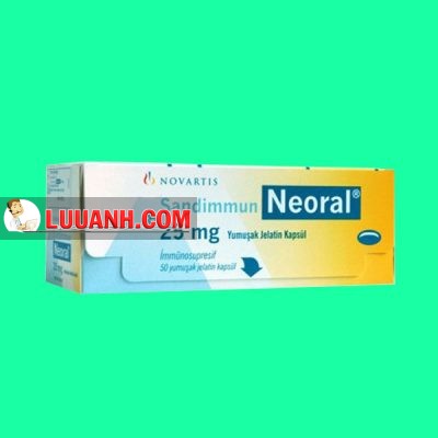 Thuốc Neoral là thuốc gì? giá bao nhiêu? mua ở đâu? có tác dụng gì?