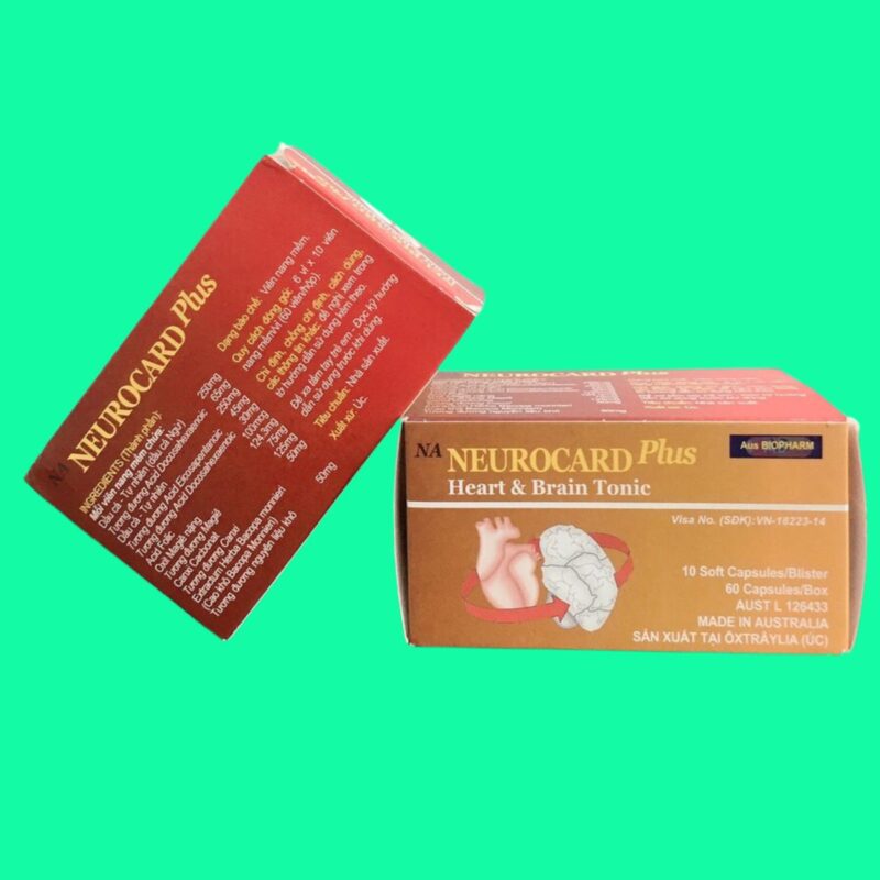 Thuốc Neurocard Plus là gì? giá bao nhiêu? mua ở đâu? có tác dụng gì?