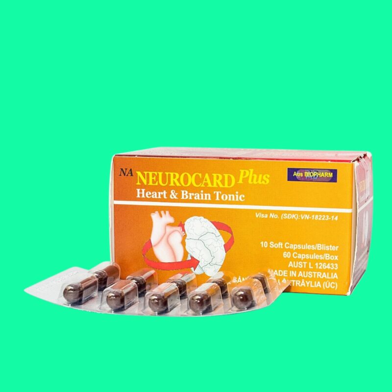 Thuốc Neurocard Plus là gì? giá bao nhiêu? mua ở đâu? có tác dụng gì?