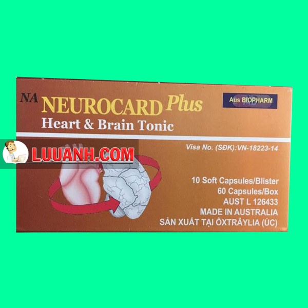 Thuốc Neurocard: Công dụng, liều dùng, lưu ý tác dụng phụ, giá bán