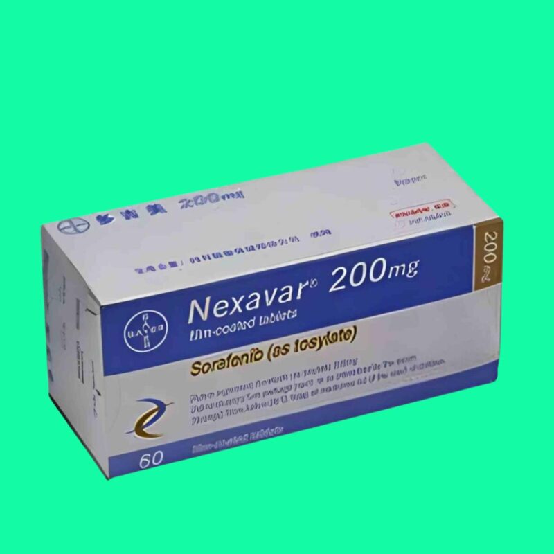 Nexavar 200mg: Công dụng, liều dùng, lưu ý tác dụng phụ, giá bán