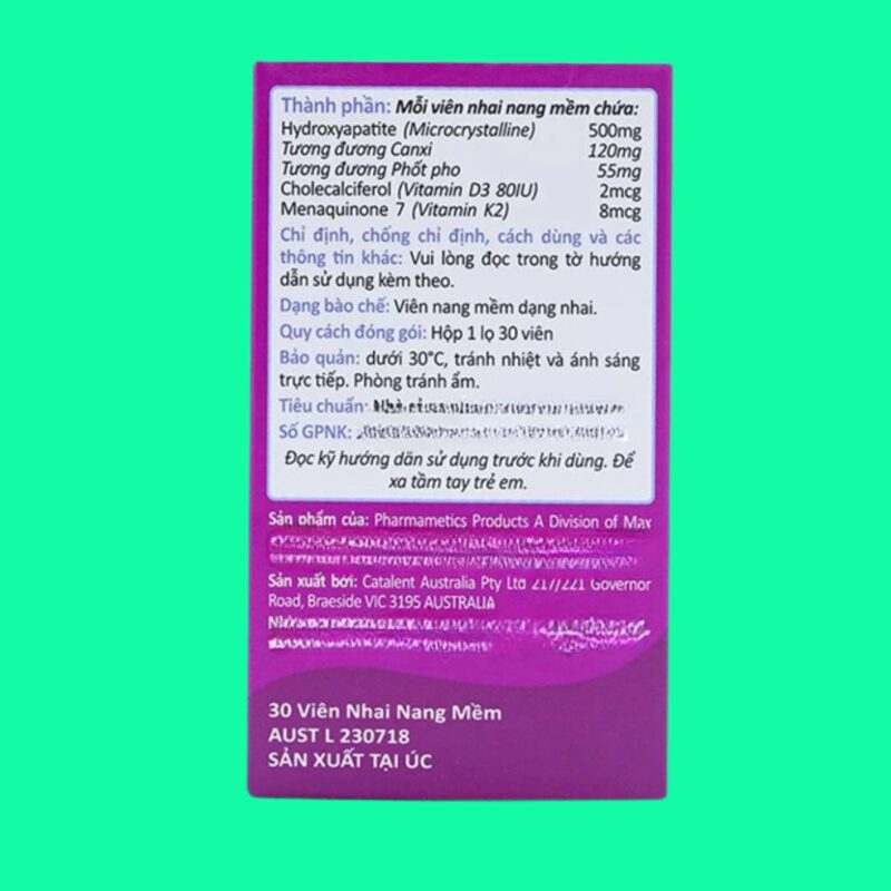 Thuốc NextG Cal Kids: Công dụng, liều dùng, lưu ý tác dụng phụ, giá bán