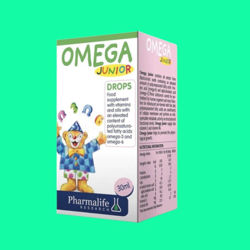 Thuốc Omega Junior là gì? giá bao nhiêu? mua ở đâu? có tốt không?