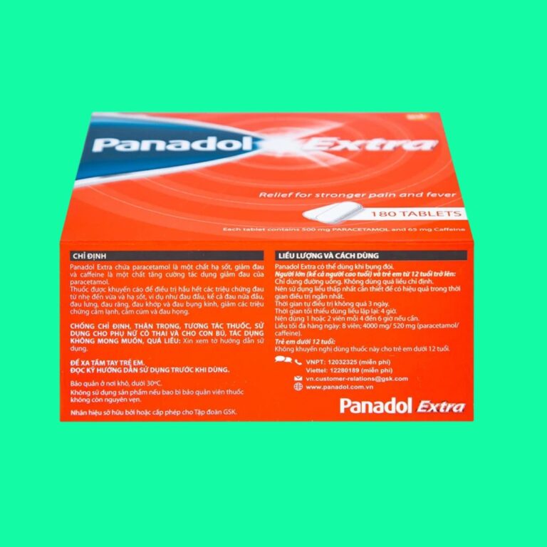 Thuốc Panadol Extra là thuốc gì? giá bao nhiêu? mua ở đâu? có tốt không