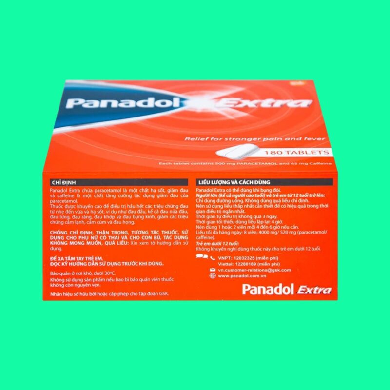 Thuốc Panadol Extra là thuốc gì? giá bao nhiêu? mua ở đâu? có tốt không
