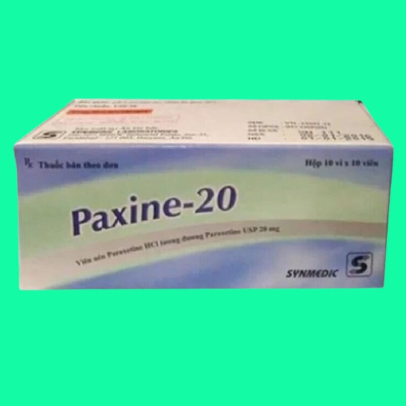 Thuốc Paxine: Công dụng, liều dùng, lưu ý tác dụng phụ, giá bán