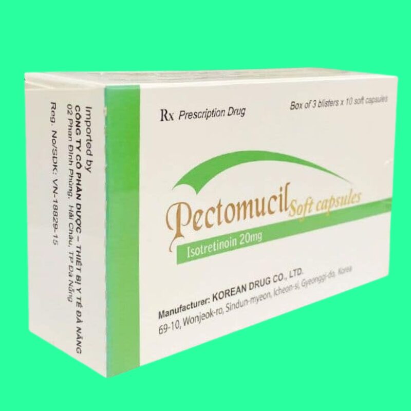 Thuốc Pectomucil Soft Capsule là gì? giá bao nhiêu? mua ở đâu?