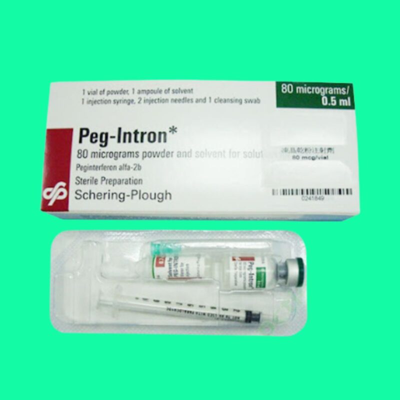 Thuốc PegIntron là thuốc gì? giá bao nhiêu? mua ở đâu? có tác dụng gì?
