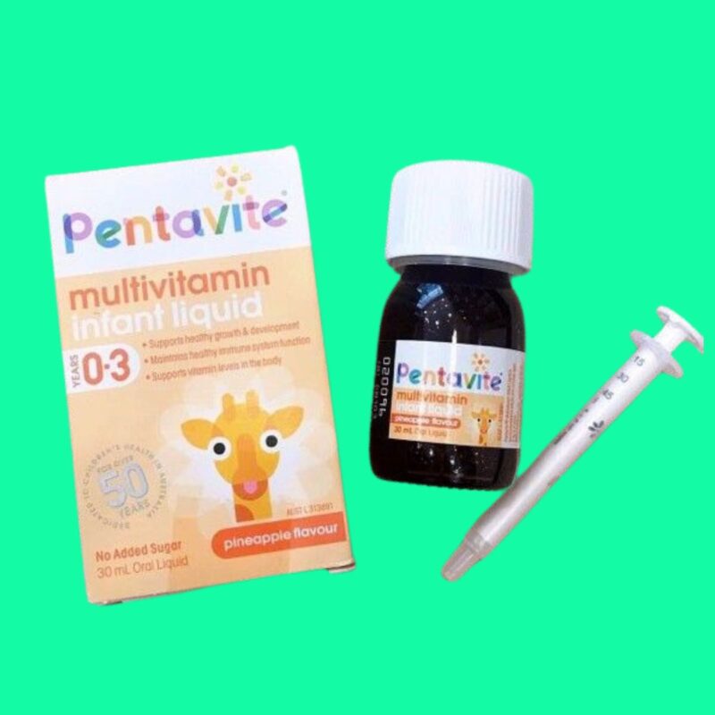 Pentavite: Công dụng, liều dùng, lưu ý tác dụng phụ, giá bán