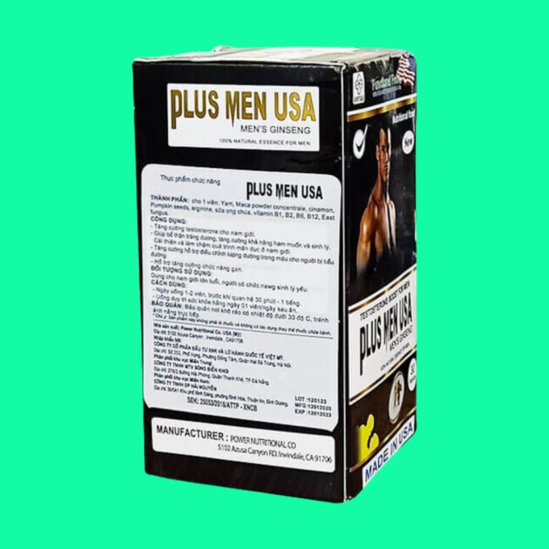 Plus Men USA là sản phẩm gì? giá bao nhiêu? mua ở đâu? có tốt không?