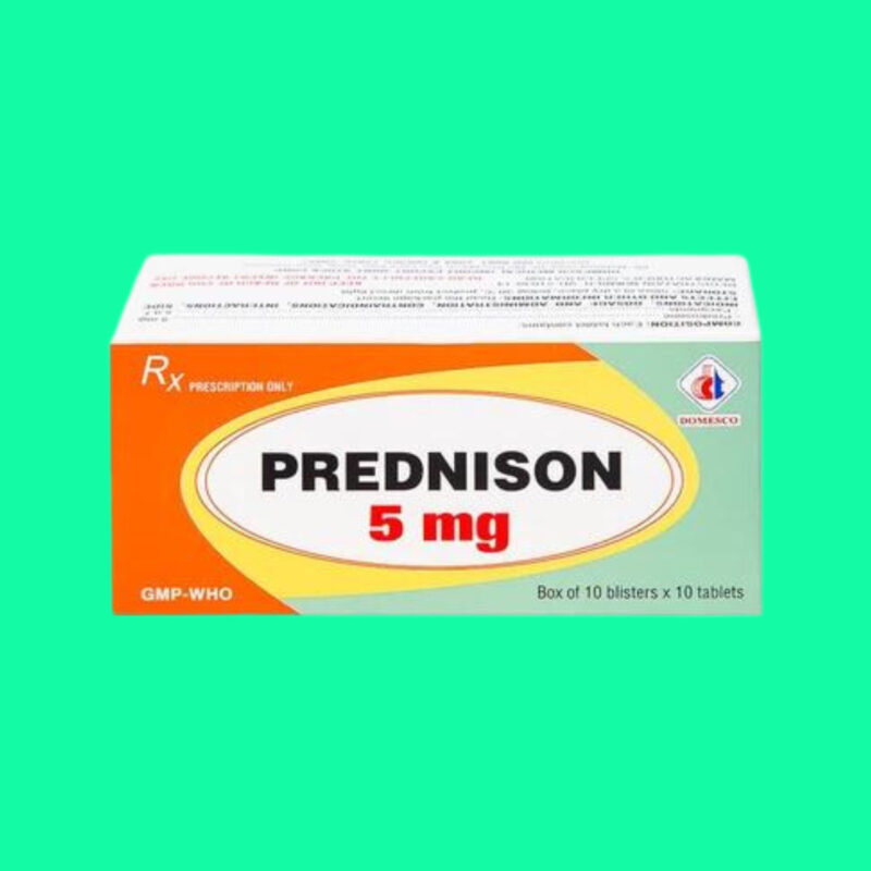 Thuốc Prednison 5mg là thuốc gì? giá bao nhiêu? mua ở đâu?