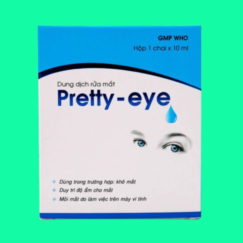Thuốc Pretty eye là thuốc gì? giá bao nhiêu? mua ở đâu? có tác dụng gì?