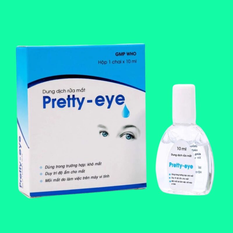 Thuốc Pretty eye là thuốc gì? giá bao nhiêu? mua ở đâu? có tác dụng gì?