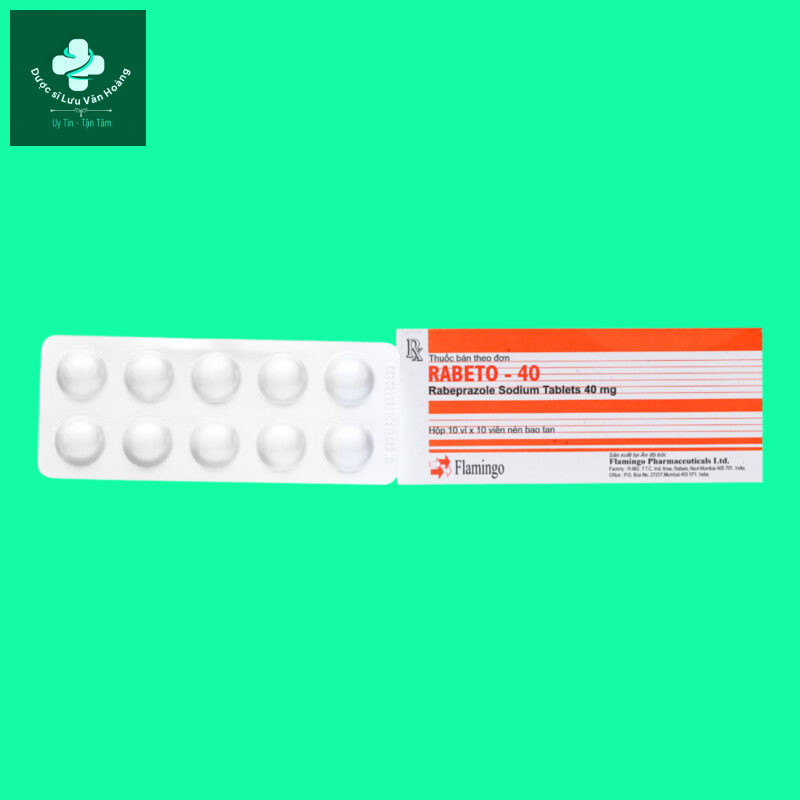Thuốc Rabeto 40 mg là thuốc gì? giá bao nhiêu? mua ở đâu? có tốt không