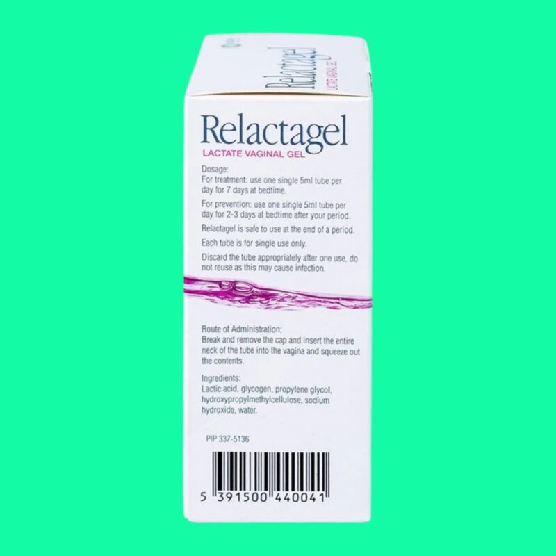 Thuốc Relactagel: Công dụng, liều dùng, lưu ý tác dụng phụ, giá bán