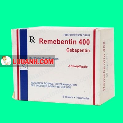 Thuốc Remebentin: Công dụng, liều dùng, lưu ý tác dụng phụ, giá bán