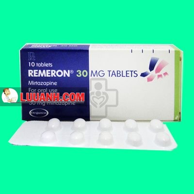 Thuốc Remeron 30: Công dụng, liều dùng, lưu ý tác dụng phụ, giá bán