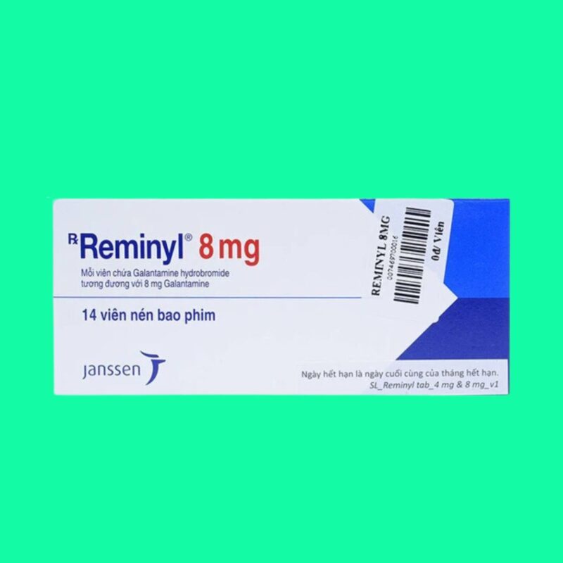 Thuốc Reminyl 8mg: Công dụng, liều dùng, lưu ý tác dụng phụ, giá bán - Dược sĩ Lưu Văn Hoàng