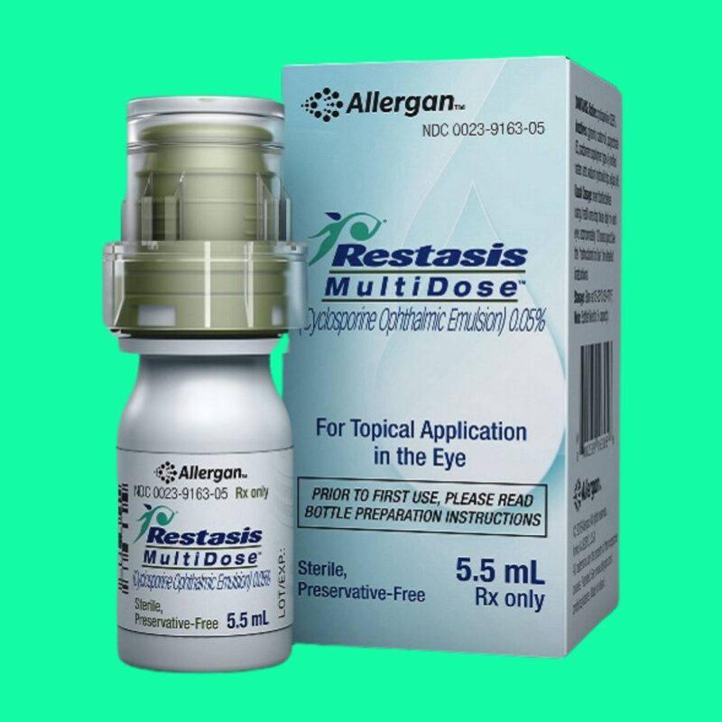 Thuốc Restasis: Công dụng, liều dùng và lưu ý tác dụng phụ