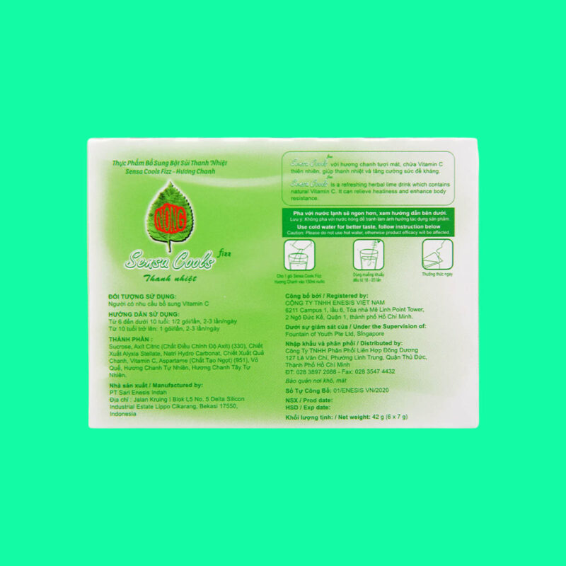 Thuốc Sensa Cool là thuốc gì? giá bao nhiêu? mua ở đâu? có tác dụng gì?