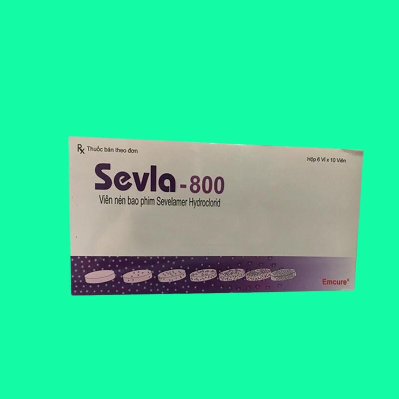 Thuốc Sevla 800: Công dụng, liều dùng, lưu ý tác dụng phụ, giá bán Thuốc Sevla 800: Công dụng, liều dùng, lưu ý tác dụng phụ, giá bán
