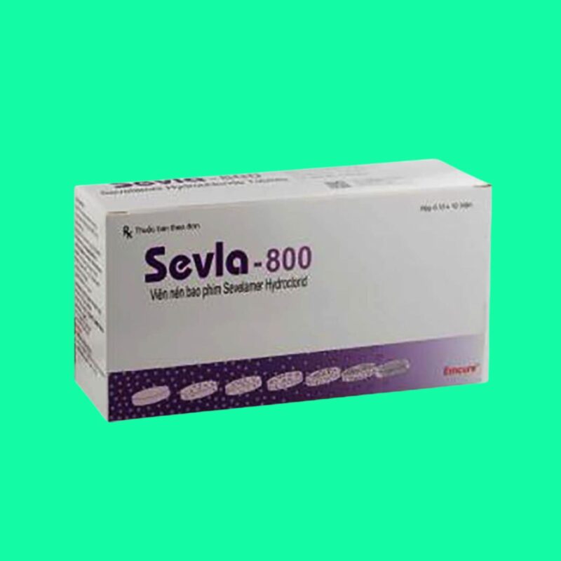 Thuốc Sevla 800: Công dụng, liều dùng, lưu ý tác dụng phụ, giá bán Thuốc Sevla 800: Công dụng, liều dùng, lưu ý tác dụng phụ, giá bán
