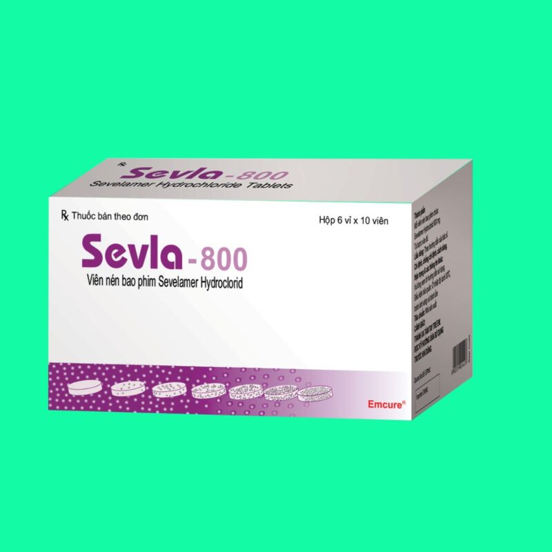 Thuốc Sevla 800: Công dụng, liều dùng, lưu ý tác dụng phụ, giá bán Thuốc Sevla 800: Công dụng, liều dùng, lưu ý tác dụng phụ, giá bán