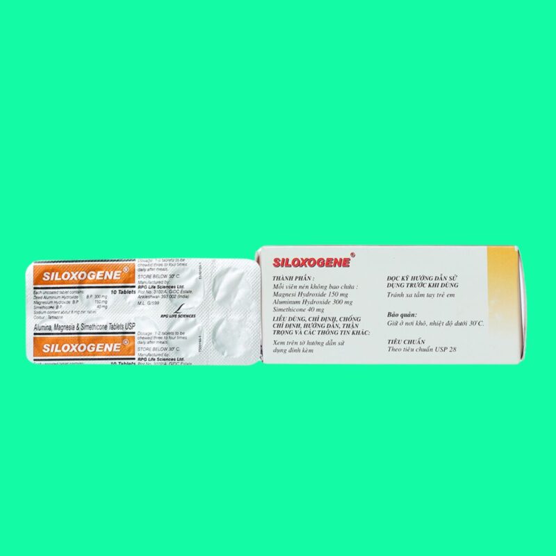 Thuốc Siloxogene là thuốc gì? giá bao nhiêu? mua ở đâu? có tác dụng gì?