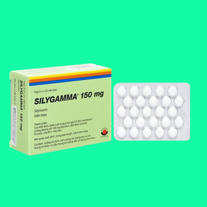 Thuốc Silygamma 150mg là gì? giá bao nhiêu? mua ở đâu? có tác dụng gì?