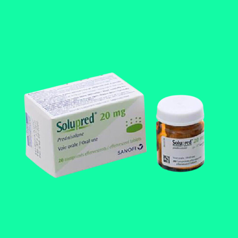 Thuốc Solupred 20mg là thuốc gì? giá bao nhiêu? mua ở đâu?