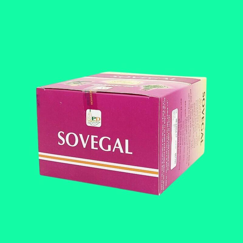 Thuốc Sovegal: Công dụng, liều dùng, lưu ý tác dụng phụ, giá bán
