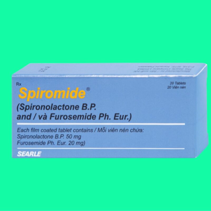Thuốc Spiromide: Công dụng, liều dùng, lưu ý tác dụng phụ, giá bán