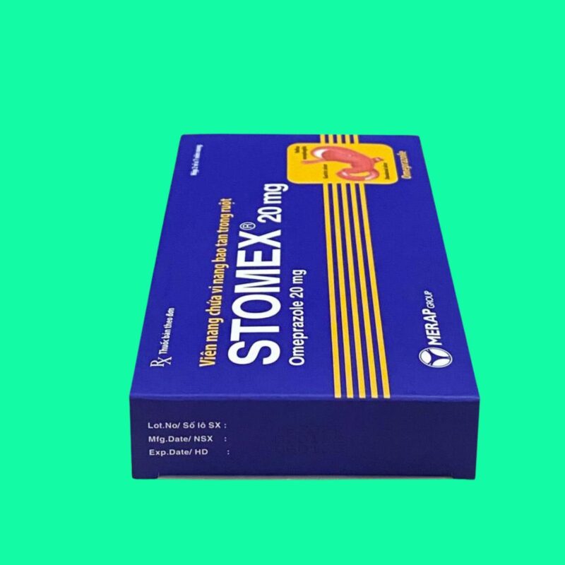 Thuốc Stomex 20mg là thuốc gì? Giá bao nhiêu? Mua ở đâu? Có tác dụng gì?