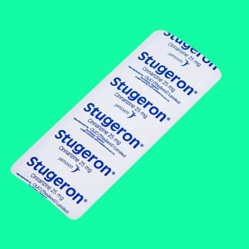 Thuốc Stugeron: Công dụng, liều dùng, lưu ý tác dụng phụ, giá bán