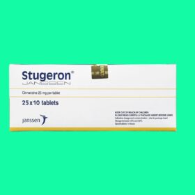 Thuốc Stugeron: Công dụng, liều dùng, lưu ý tác dụng phụ, giá bán