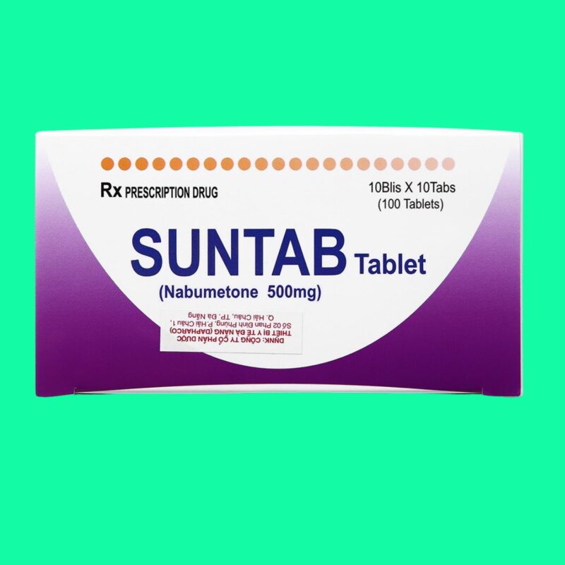 Thuốc Suntab Tablet là thuốc gì? Giá bao nhiêu? Mua ở đâu? Có tác dụng gì?