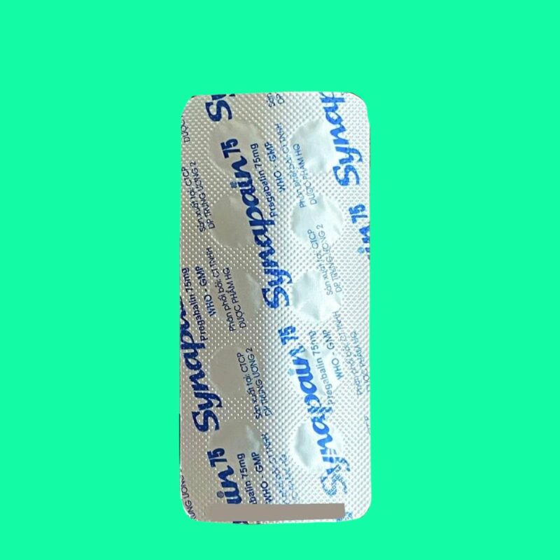 Thuốc Synapain 75: Công dụng, liều dùng, lưu ý tác dụng phụ, giá bán