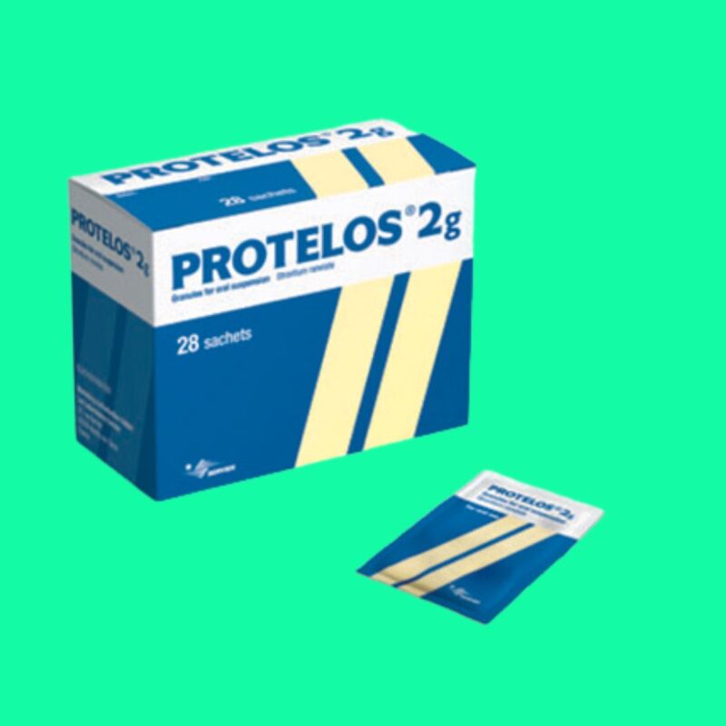 Thuốc Protelos: Công dụng, liều dùng, lưu ý tác dụng phụ, giá bán